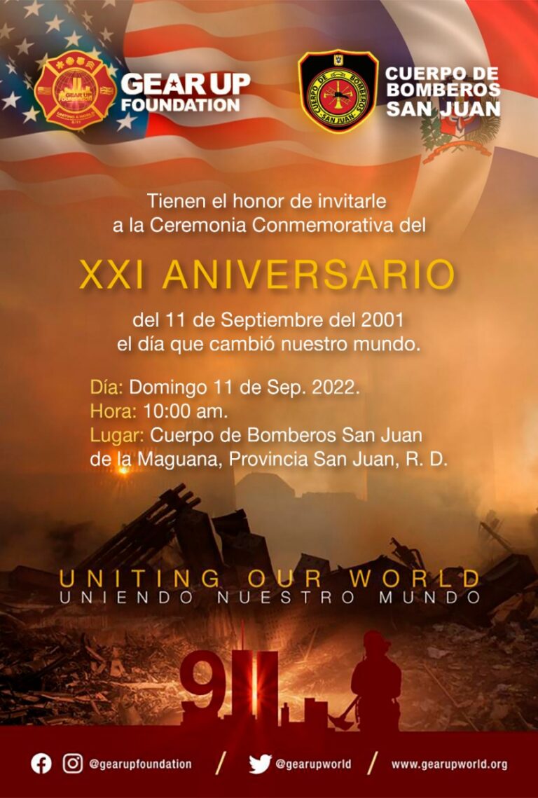 Aniversario del 11 de Septiembre Latinoamérica - Gear Up Foundation Aniversario del 11 de Septiembre Latinoamérica - Gear Up Foundation